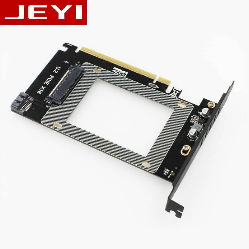 U2X16 PCI-Express 3.0 4x X16 to U.2 SFF-8639 Adapter NVMe PCIe SSD PCI ...