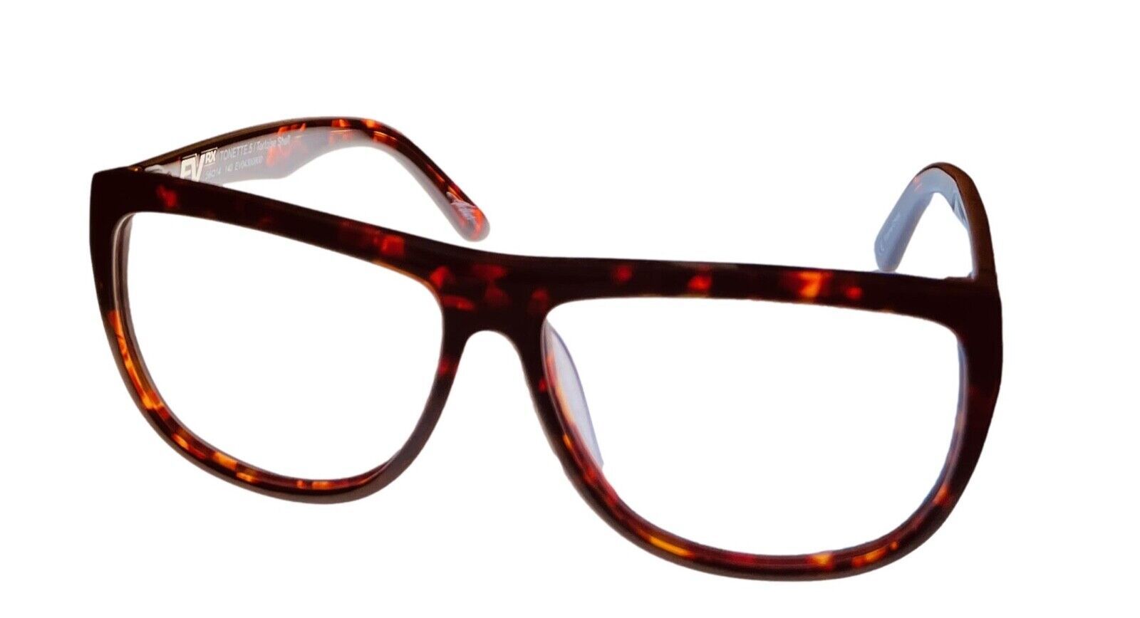 Electric Ophthalmic Eyeglass Soft Square Plastic Tortoise Shell Tonette ...