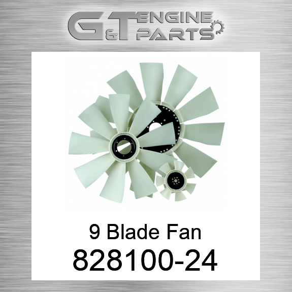 828100-24 9 BLADE FAN made by American cooling (NEW AFTERMARKET ...