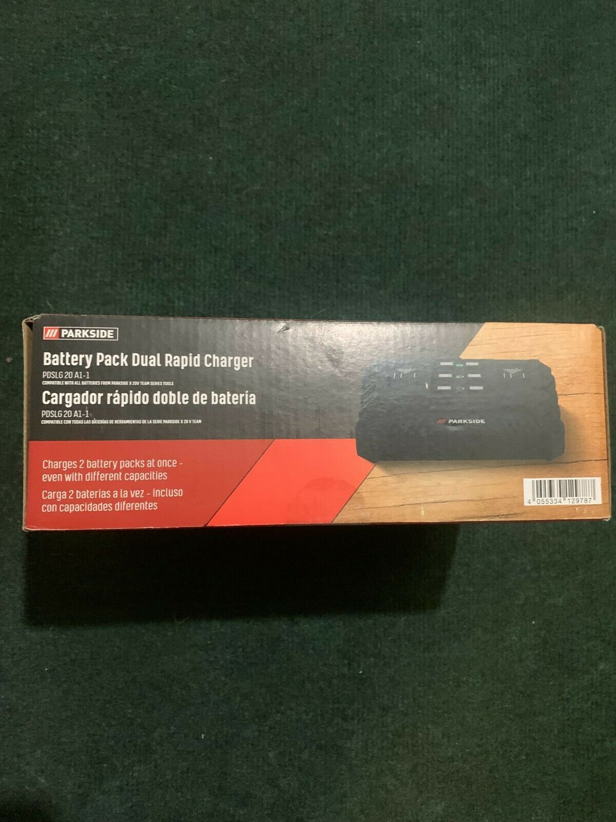 PARKSIDE Battery Pack Dual Charger - Chargers & Cradles