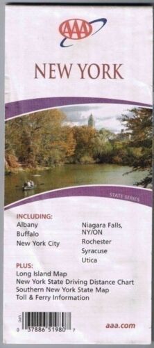 NEW YORK AAA Roadmap New York 1963 - US