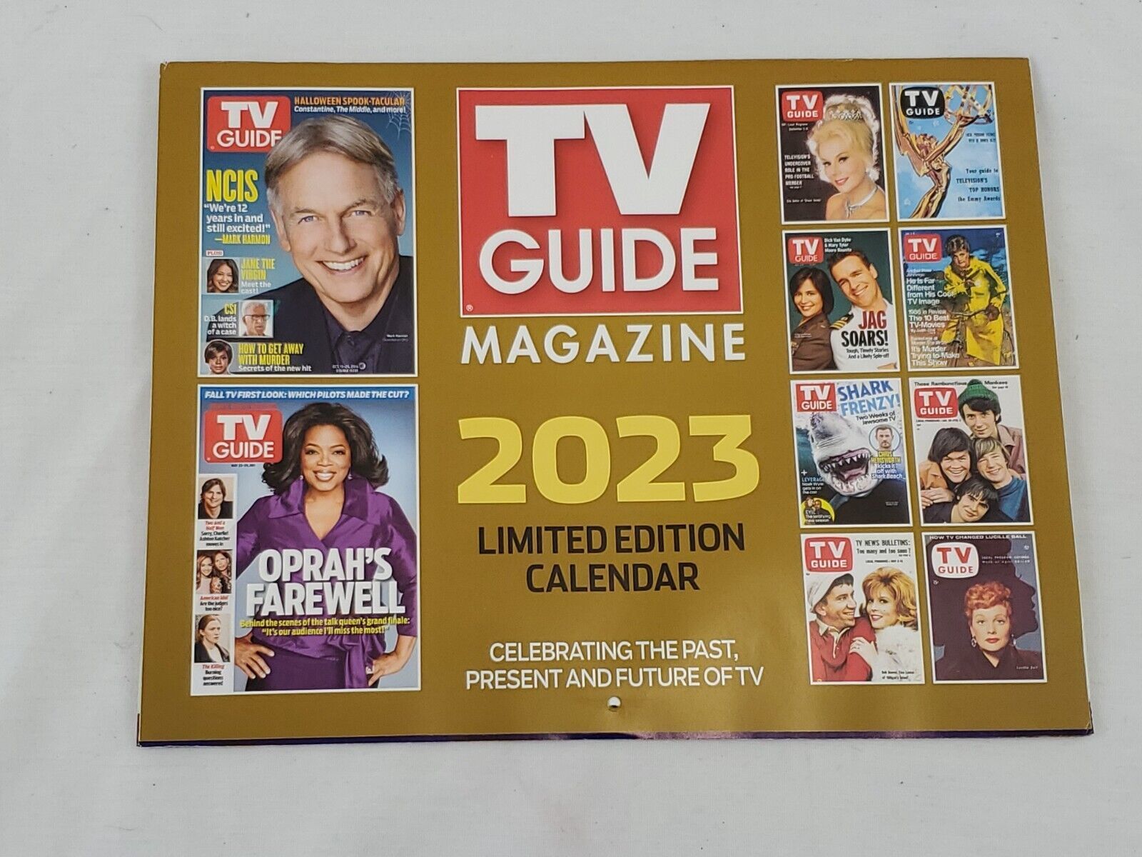 2023 TV Guide Calendar Gilligan's Island Lucille Ball Mark Harmon ...