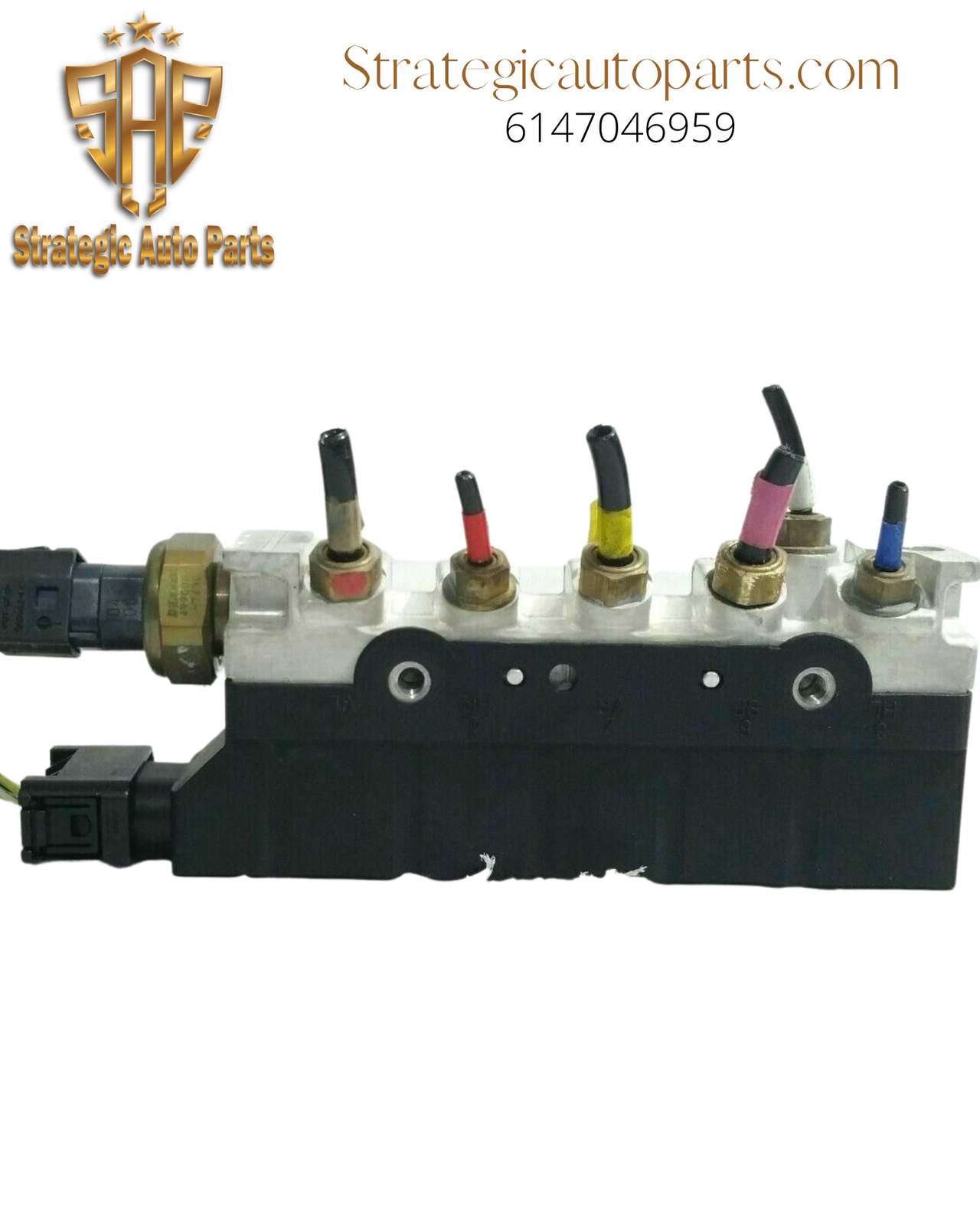 2004-2009 JAGUAR XJ8 XJR SUPER V8 AIR RIDE SUSPENSION VALVE BLOCK ...