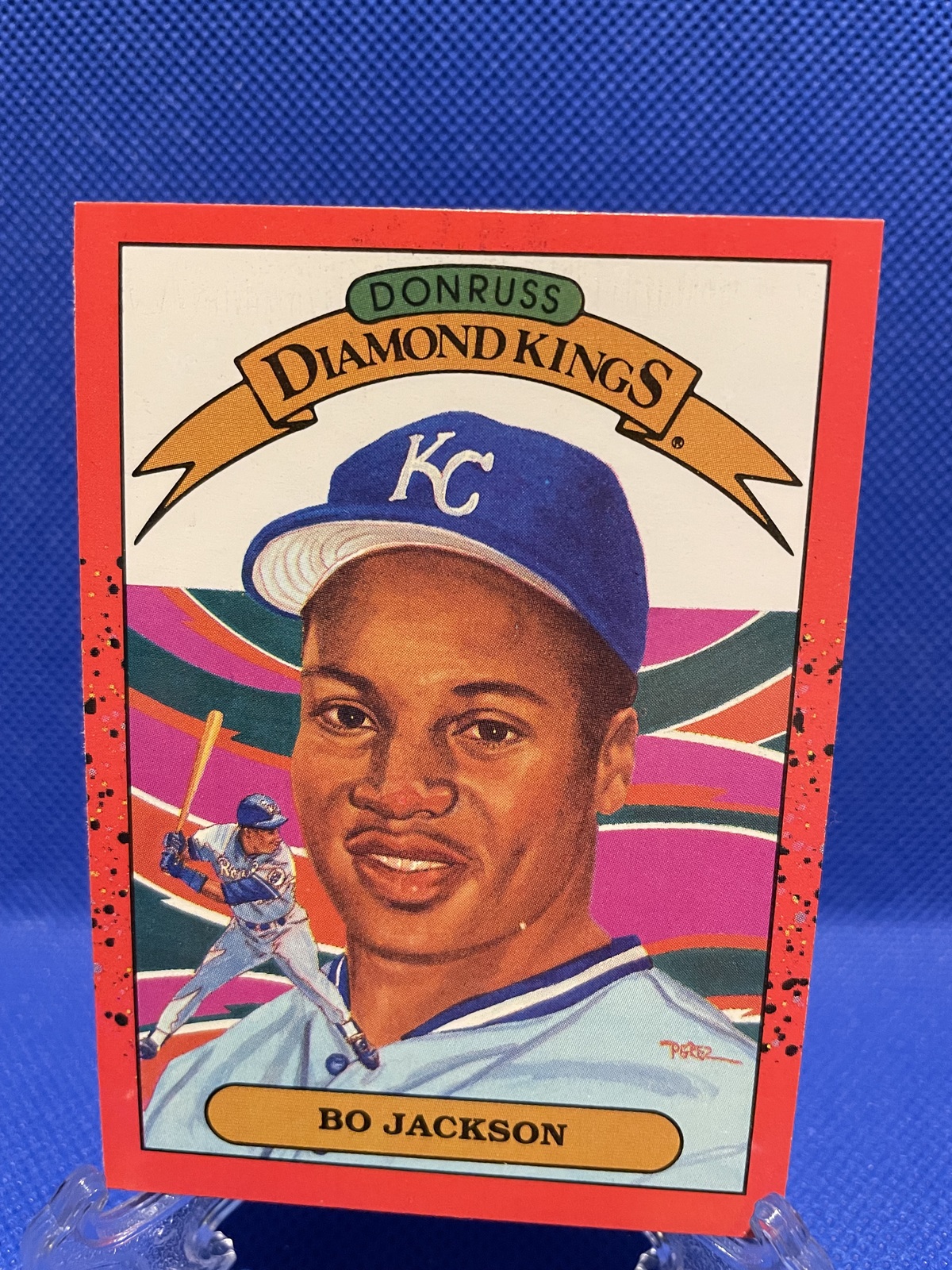 Bo Jackson 1 1990 Donruss Baseball Card Error - Toys & Hobbies