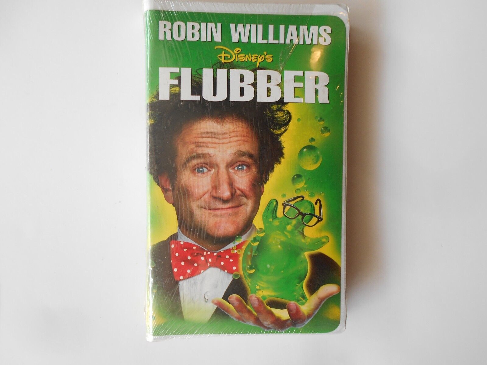 Walt Disney's Flubber VHS Tape w/Robin Williams - Decorative Collectibles
