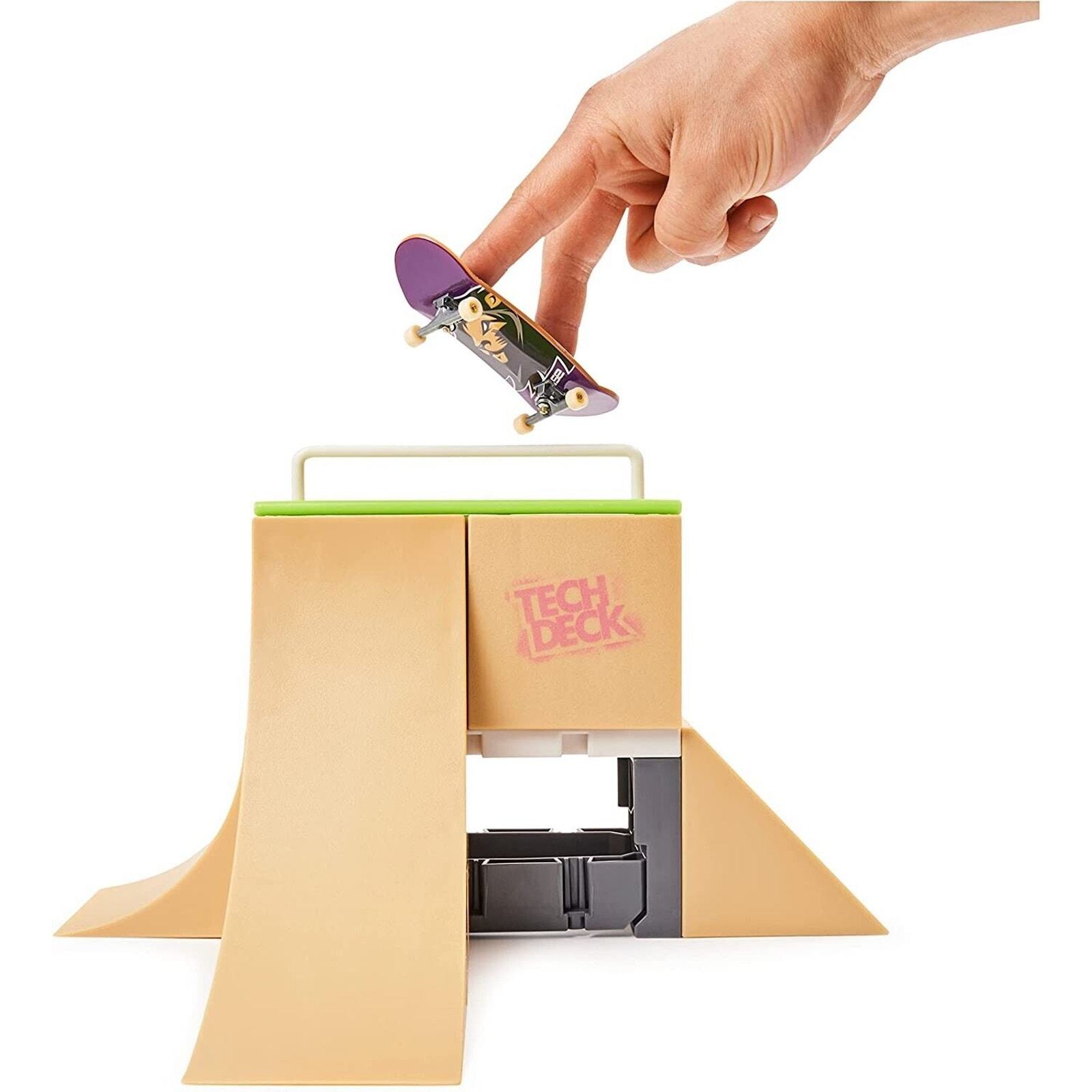 Tech Deck X-Connect Competition Wall Park Creator Skatepark Ramp ...