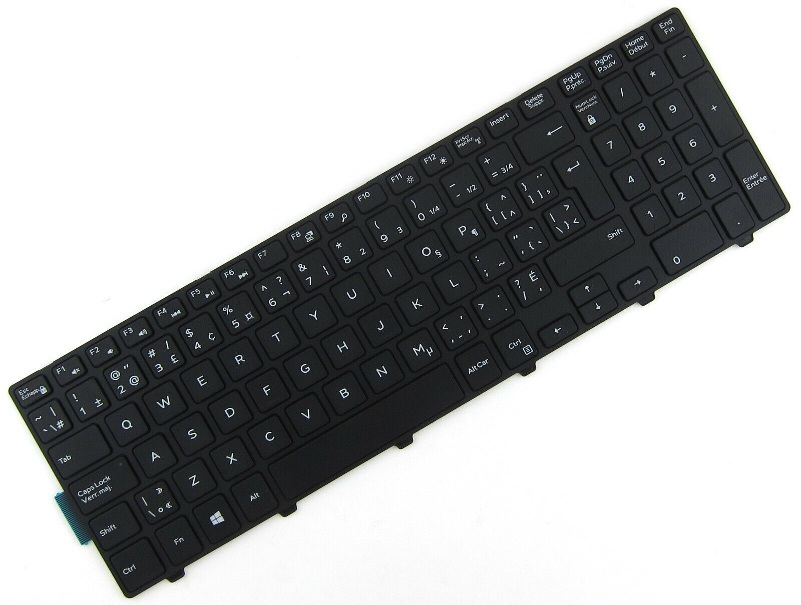 NEW OEM Dell Inspiron 15 5547 5558 Latitude 3550 French English ...