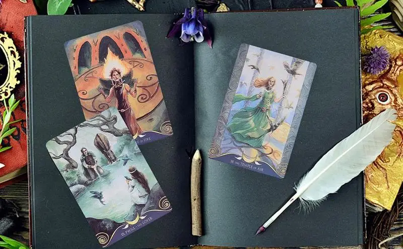 The Goddess Temple Oracle Cards Deck Tarot Cards for Beginners Original ...