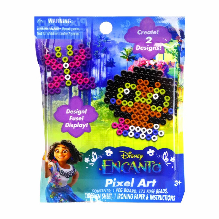 Disney Encanto Fuse Beads Pixel Art - Craft Kits