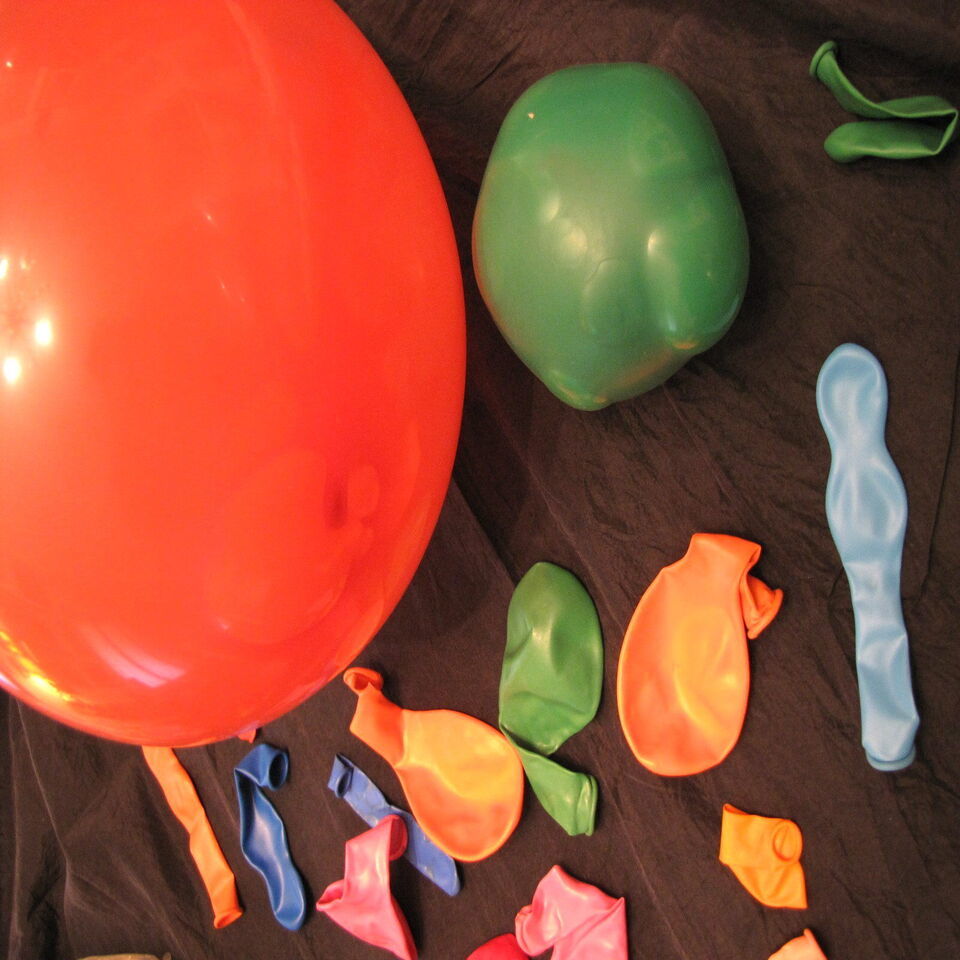 10 Carnival Joke or Modified Party Balloons Burst Deform Bim- show ...