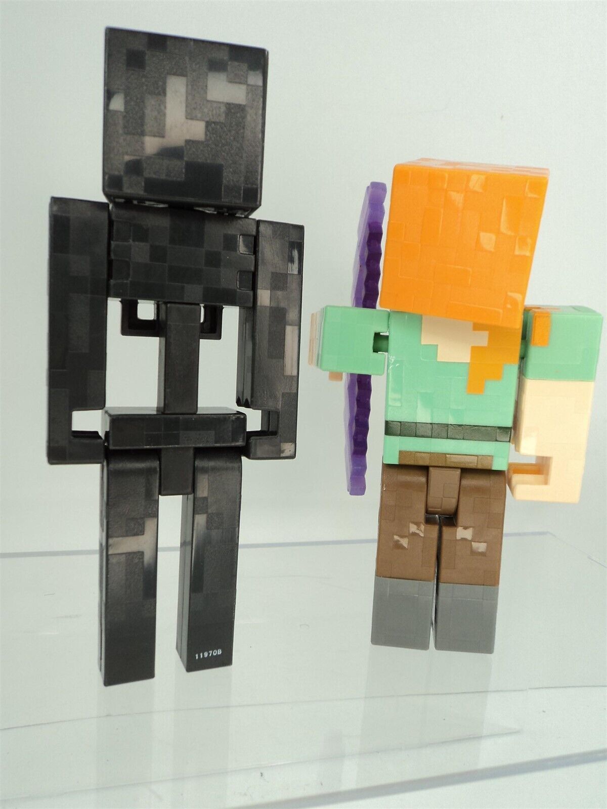 Minecraft Wither Skeleton & Alex - 5.75" - Wither Warfare Survival Mode ...