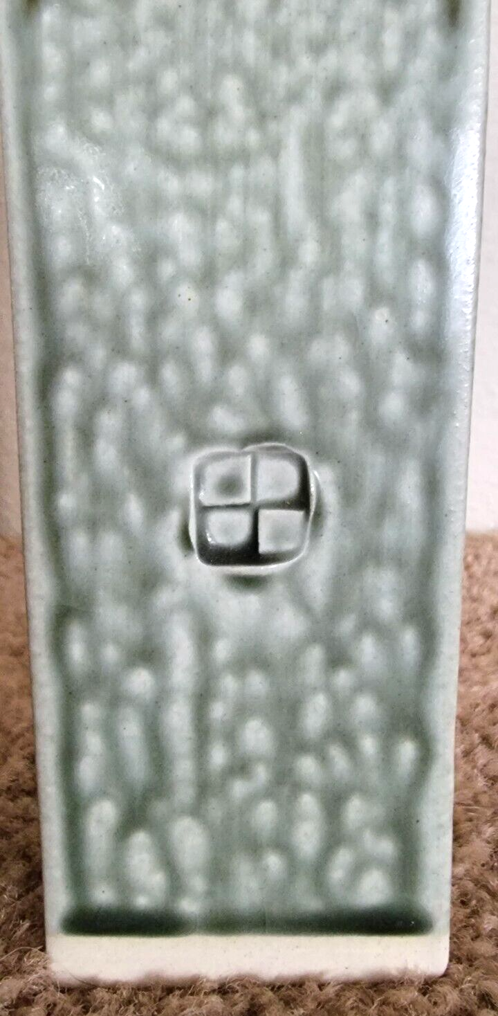 Vintage PAT SEABORN Wall Slab Vase California Pottery 1980's Signed - Vases