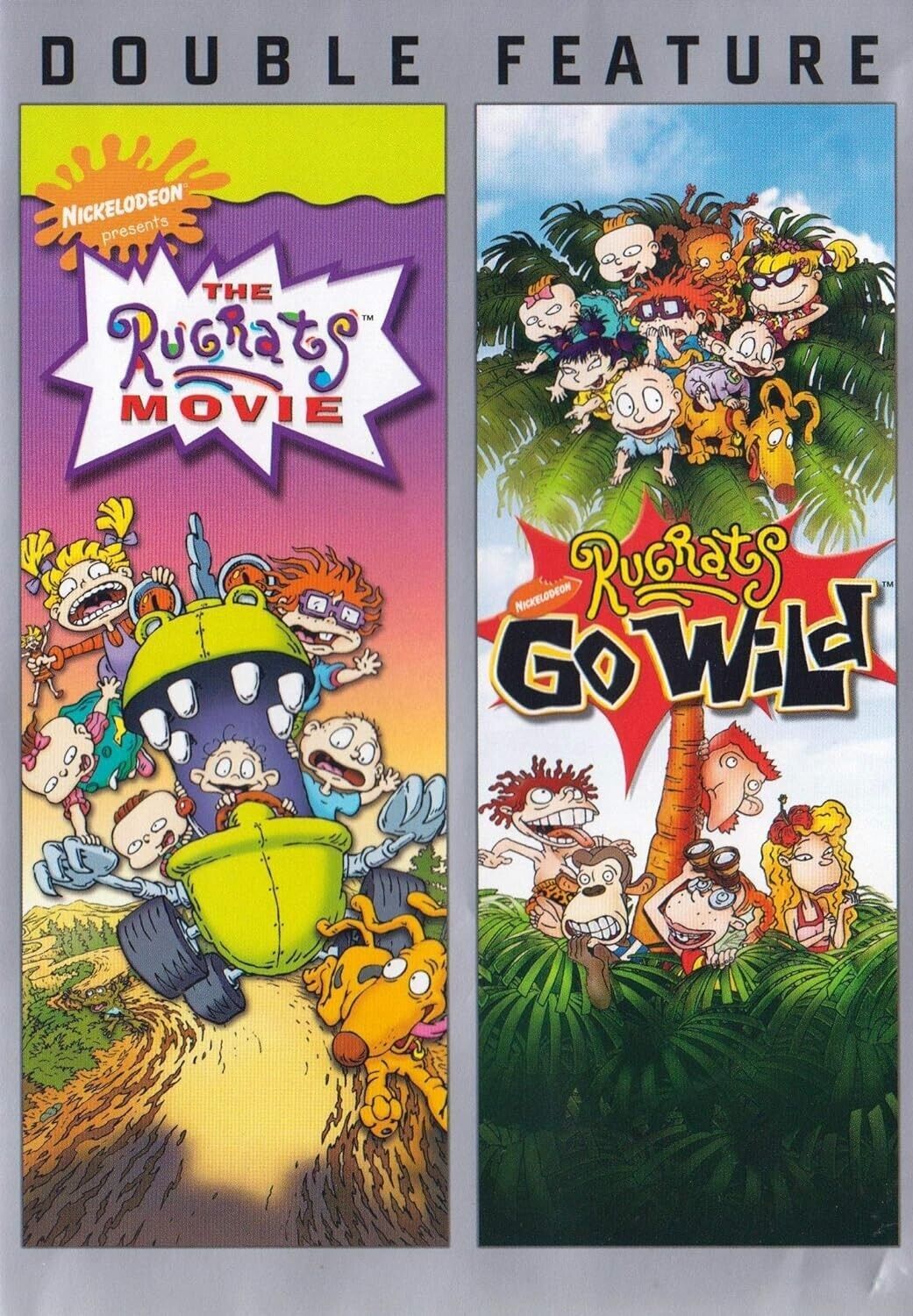 The Rugrats Movie Rugrats Go Wild Double Feature Nickelodeon DVD New ...