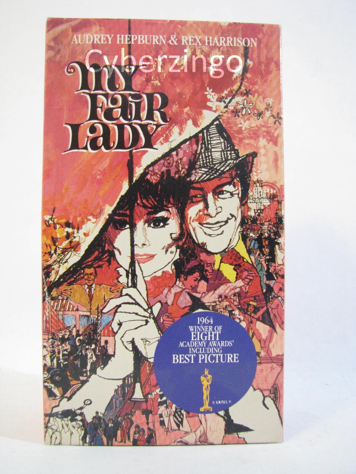 My Fair Lady Audrey Hepburn Rex Harrison VHS Tape - VHS Tapes