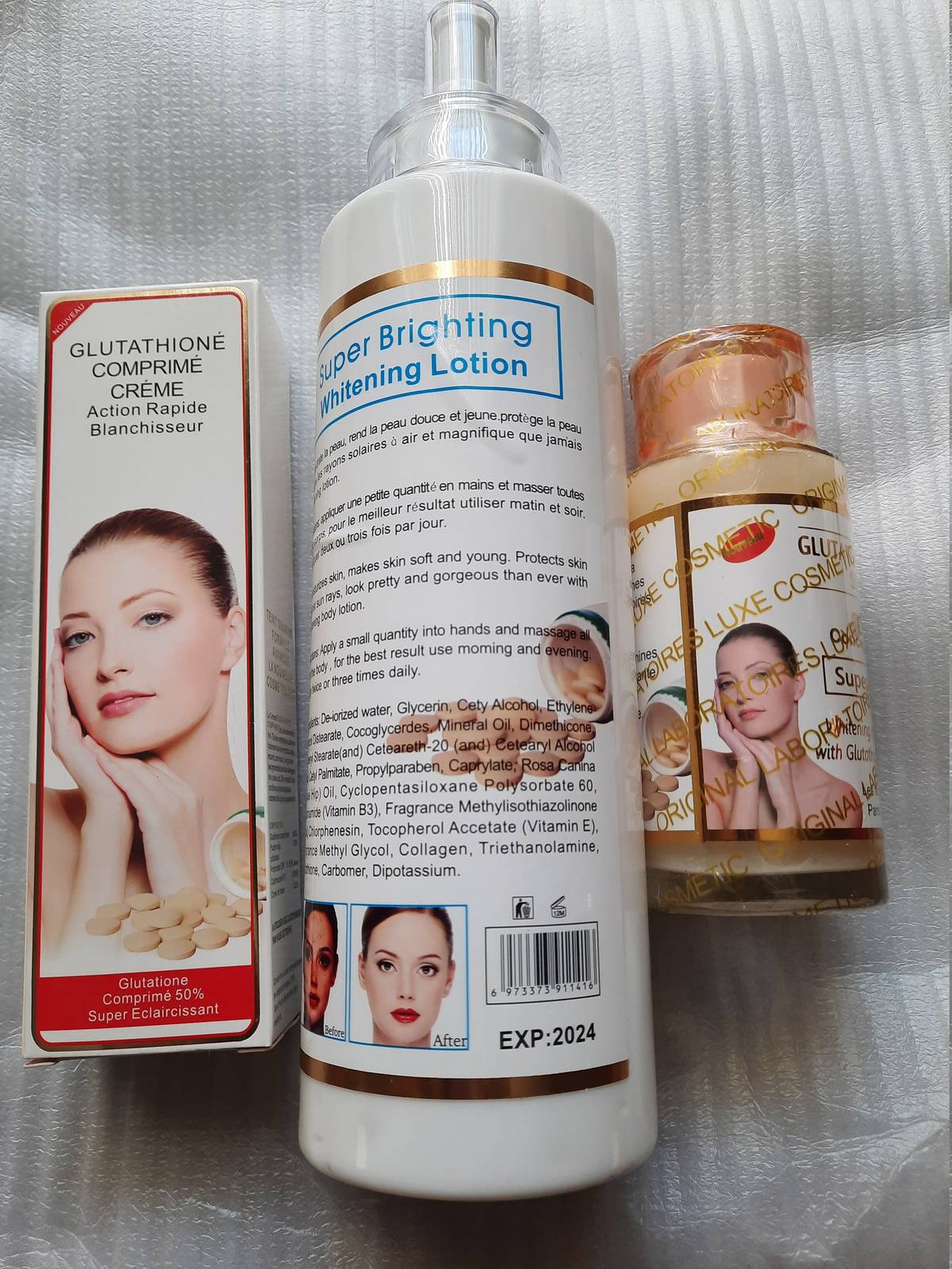Glutathione comprime serum, tube cream ,Gluta-magic glutathione ...