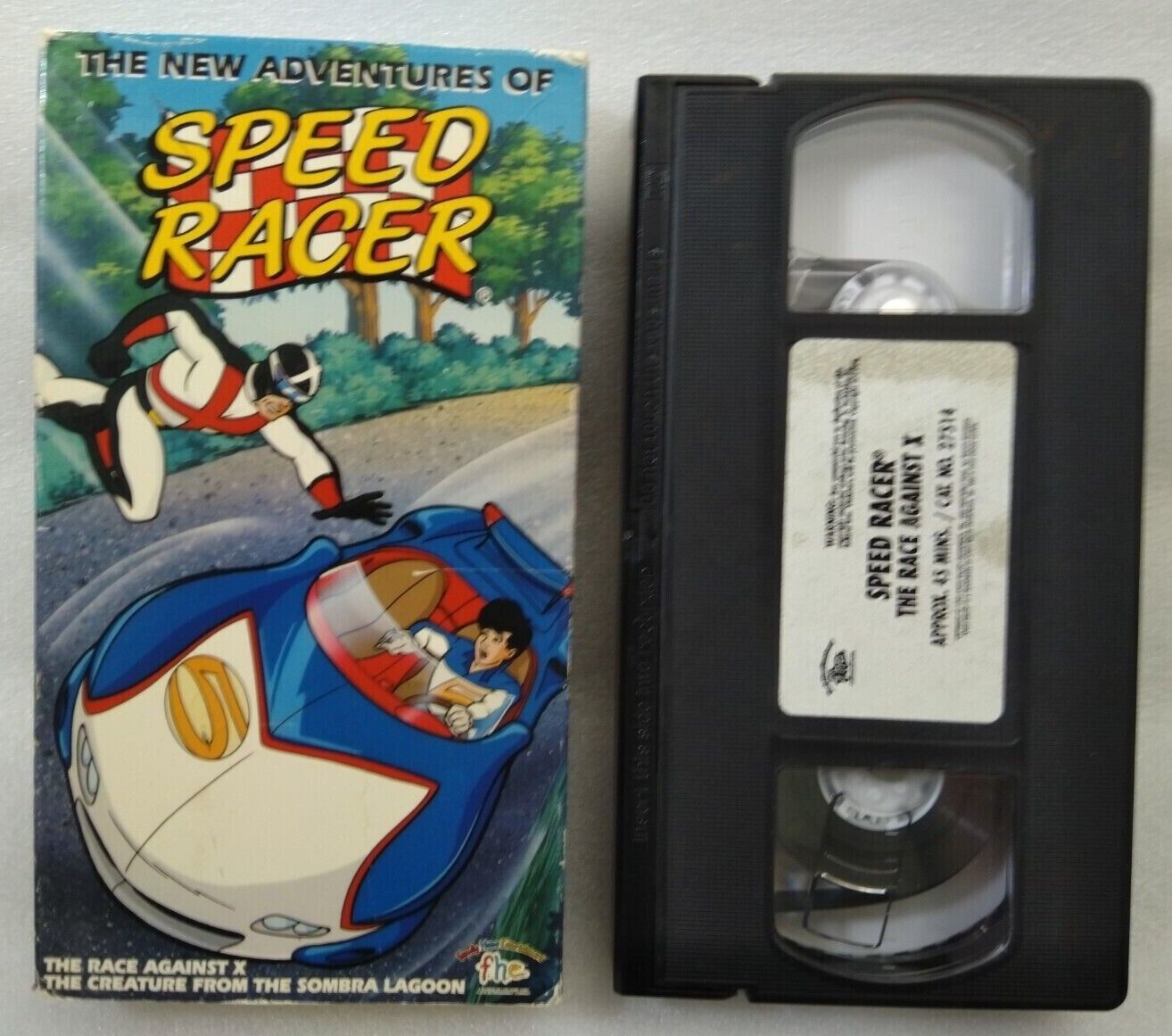 VHS Speed Racer Vol 2 Race Against X Creature From The Sombra Lagoon (VHS, 1993) - VHS Tapes