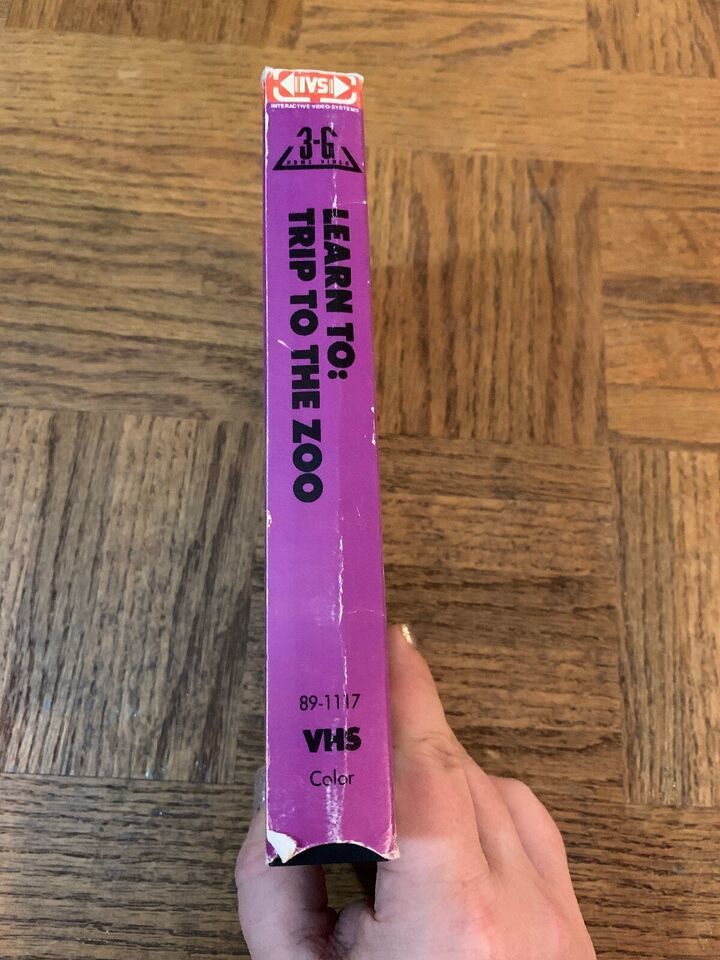 Learn To A Trip To The Zoo VHS - VHS Tapes