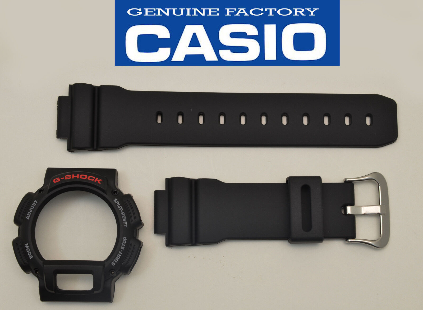 Casio G-Shock DW-9052 BLACK watch band and bezel set case cover ...
