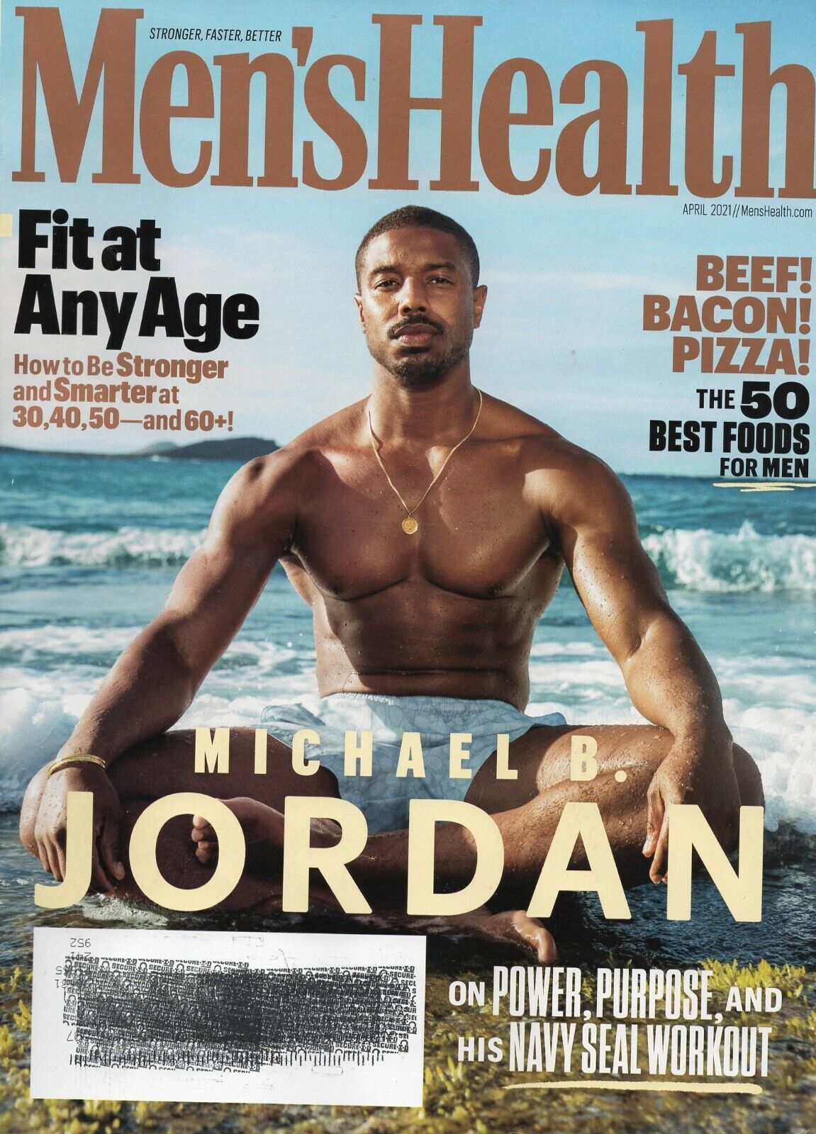 Men's Health Magazine April 2021 featuring Michael B Jordan Creed ...
