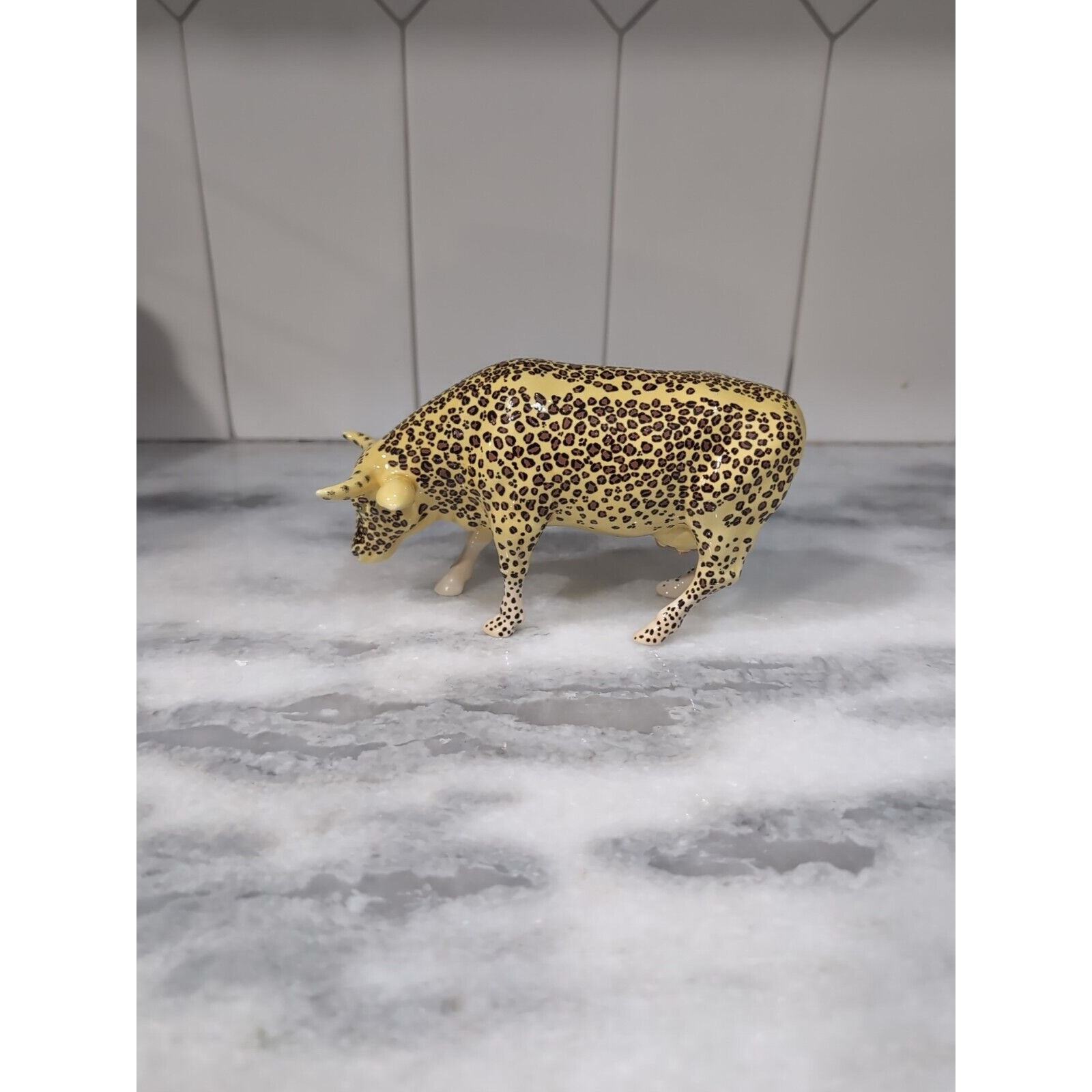 Cow Parade Leopard Cow, Westland Giftware, Collectible Cow #9169 ...