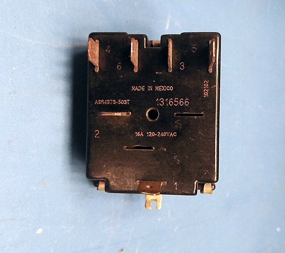 Washer Selector Switch 16A 120-240VAC For Wascomat P/N: 1316566 [Used ...