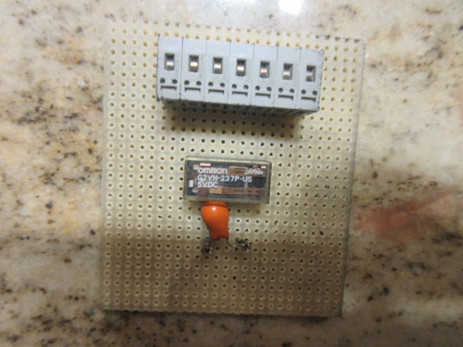 OMRON FUSE SWITCH UNIT G2VN-237P-US 5VDC FADAL 4020 CNC VERTICAL MILL BOARD - Other Business ...