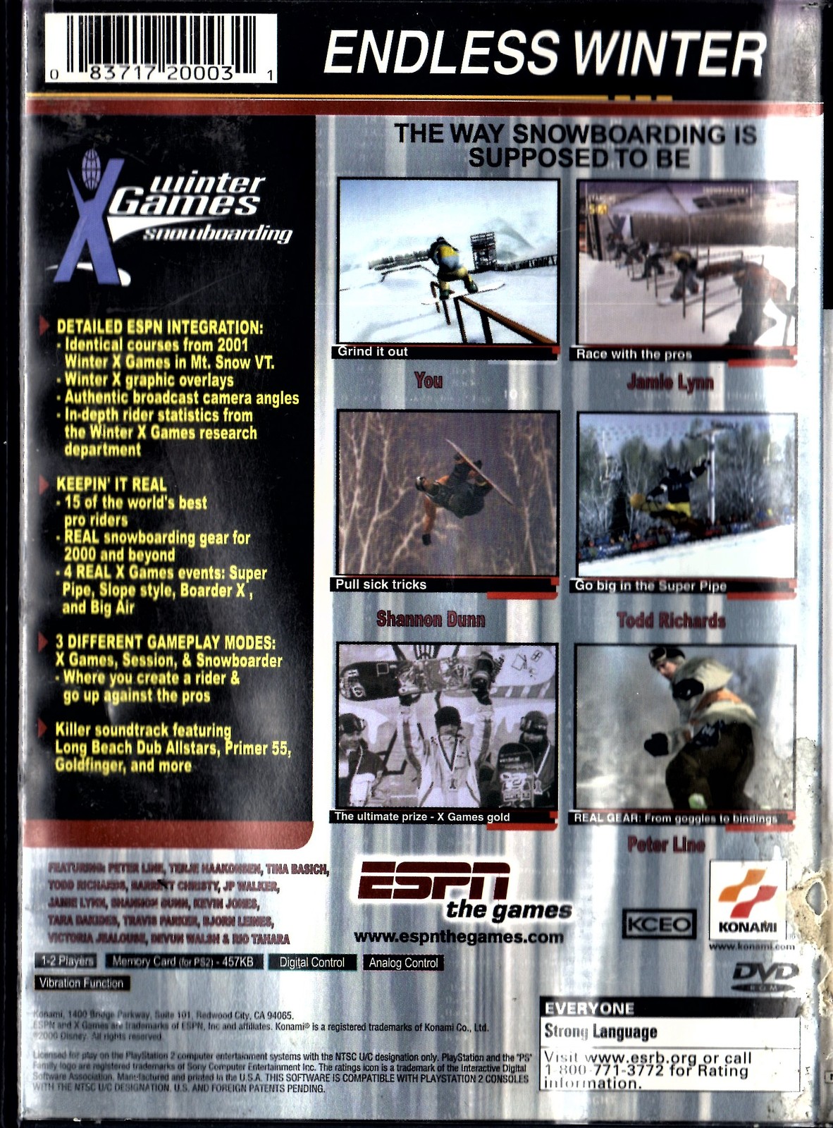 PlayStation 2 - Winter Games Snowboarding - Video Games