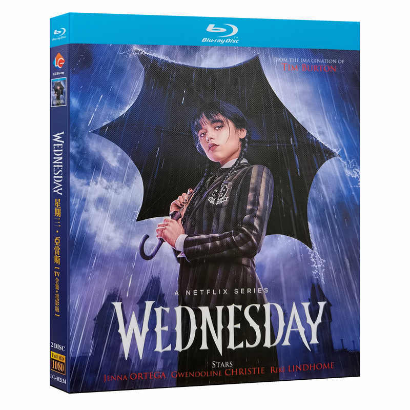 Wednesday Season 1 (2022) Blu-ray 1080P BD - DVDs & Blu-ray Discs