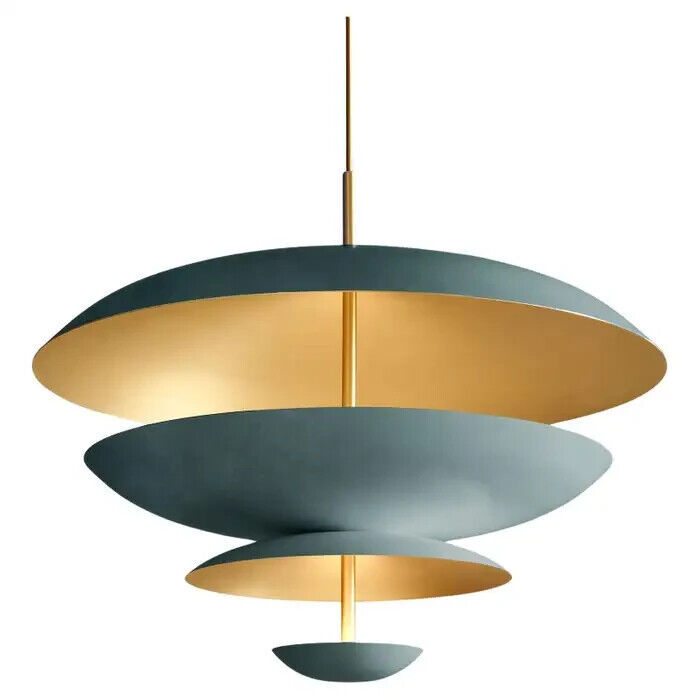 'Cosmic Verdigris Chandelier 100' Verdigris Patinated Brass Ceiling ...