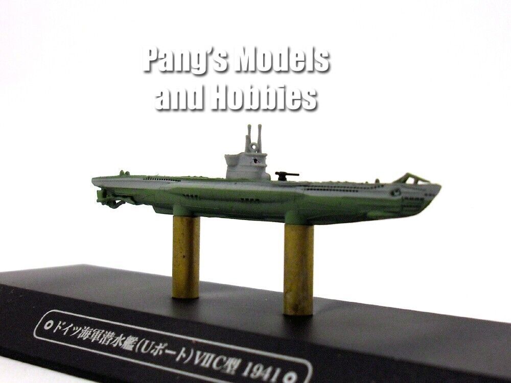 German Type VII Submarine U-boat 1/1100 Scale Diecast Model Ship ...