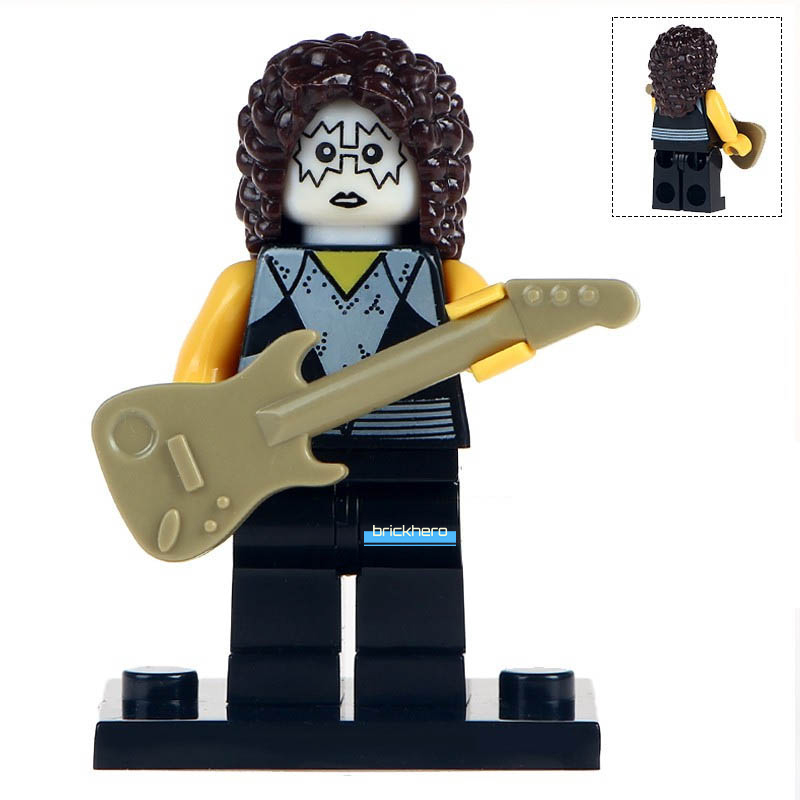 Tommy Thayer Legendary Rock Band KISS Lego Compatible Minifigure Brick ...