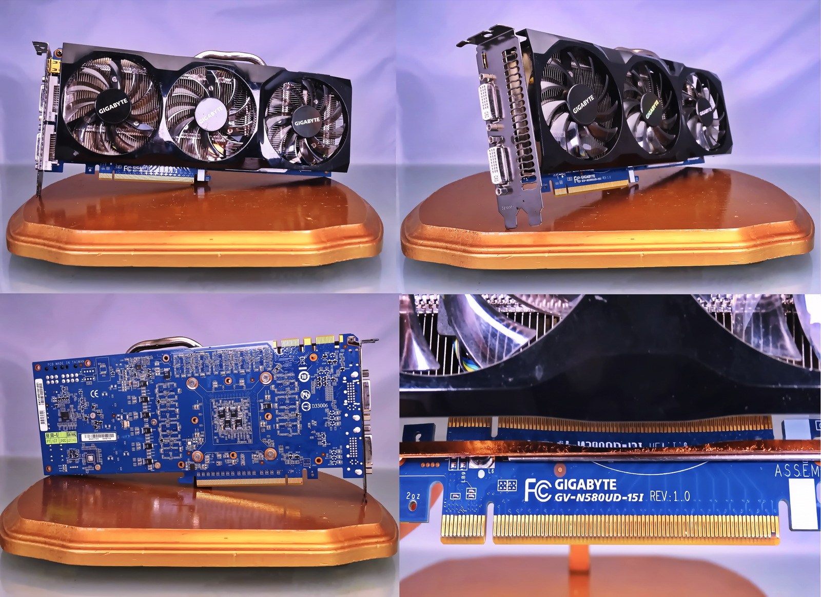 GIGABYTE GV N580UD 15I GeForce GTX 580 (Fermi) 1536MB 384-bit GDDR5 PCI ...