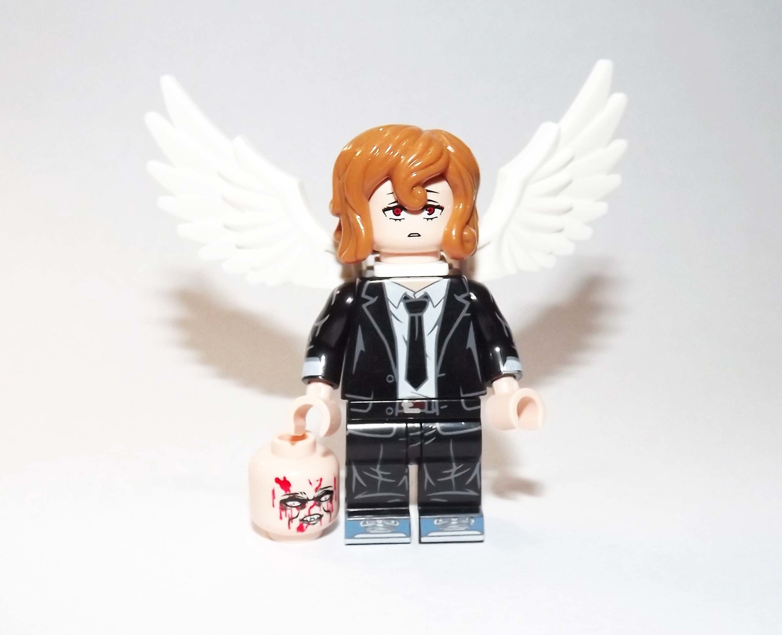 Minifigure Custom Toy Angel Devil Chainsaw Man Horror Anime - LEGO (R ...