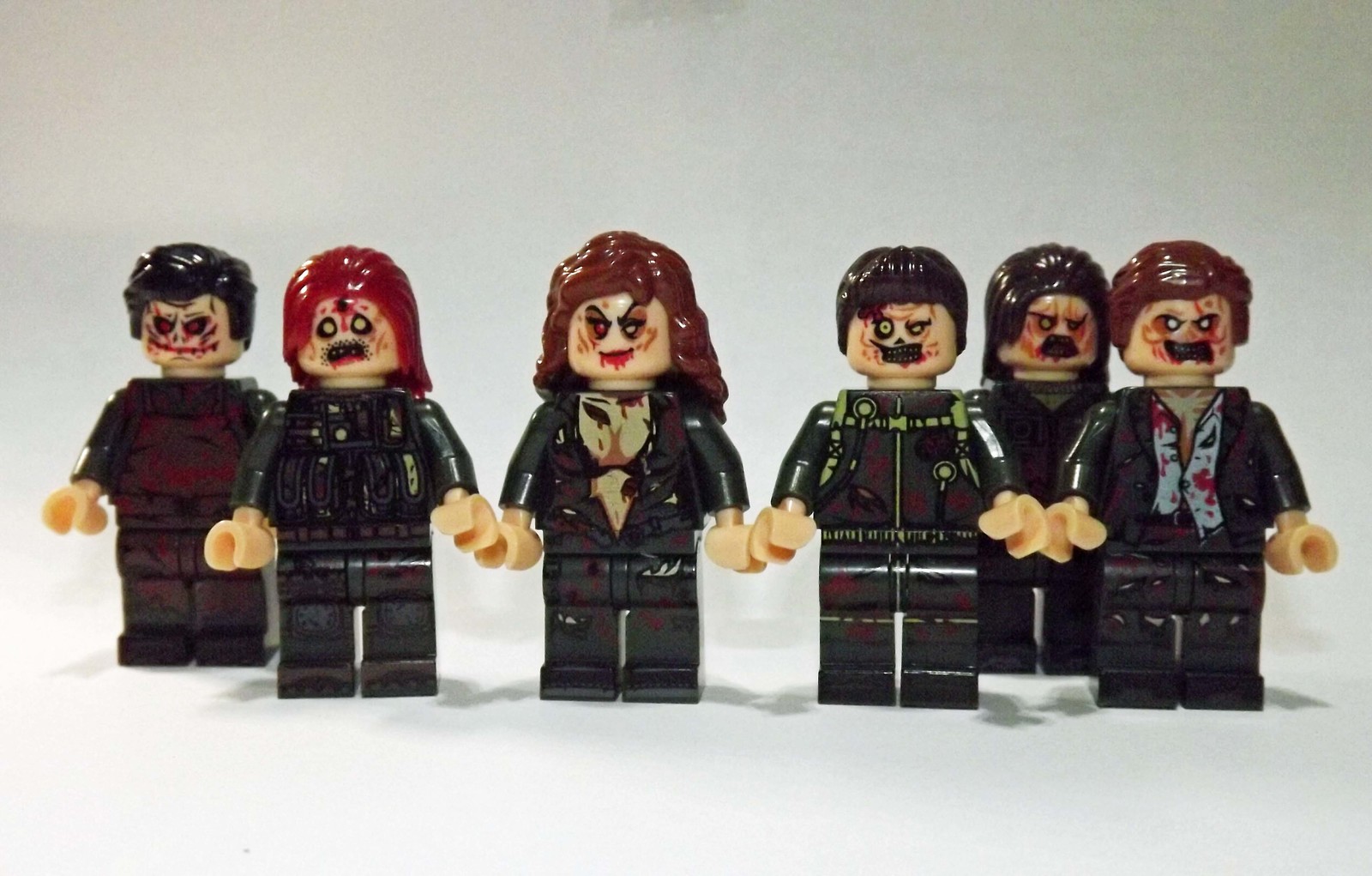 NWTOYS Zombie Crisis Horror movie set of 6 s Custom Minifigure From US ...