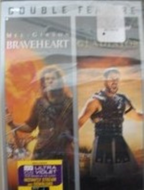 Double Feature Braveheart - Gladiator Dvd - DVDs & Blu-ray Discs