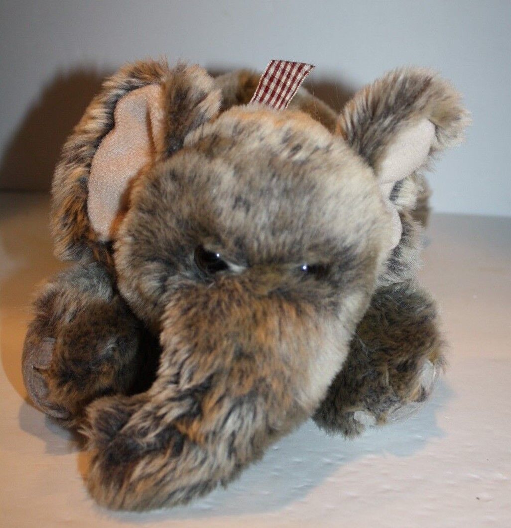 Dan Dee Elephant 14" Gray Plush Lying Tummy and 50 similar items