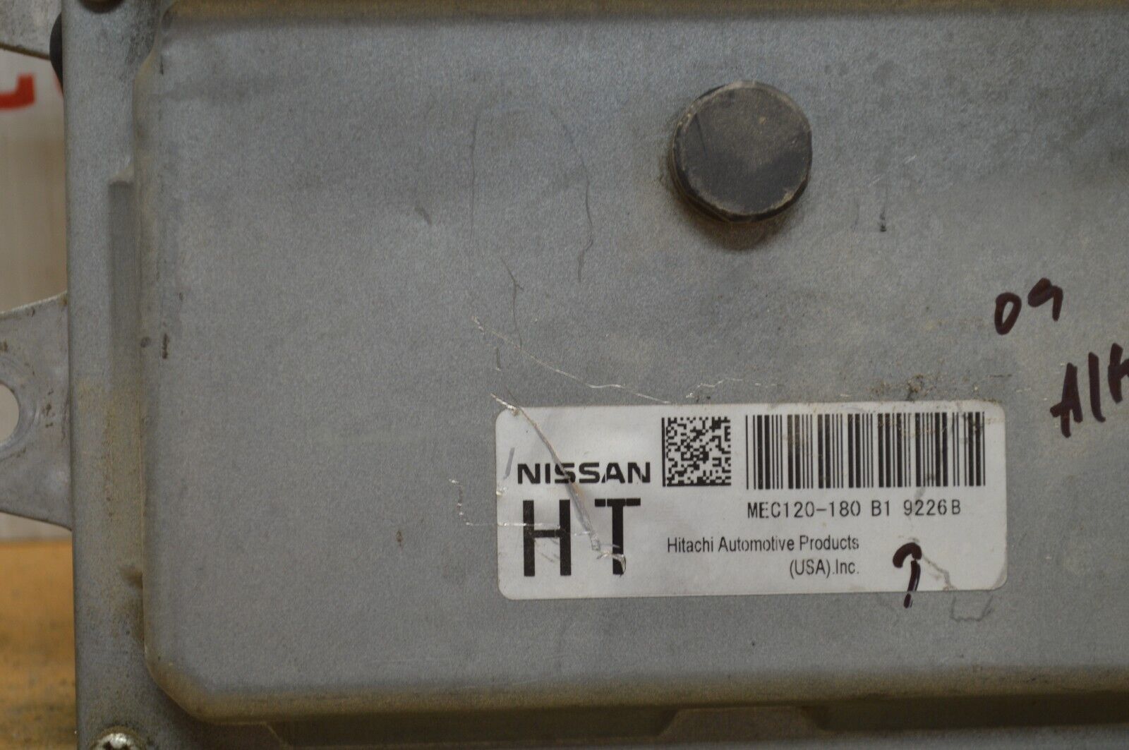 2009 Nissan Altima 2.5L Engine Control Unit ECU MEC120180B1 Module 528 ...