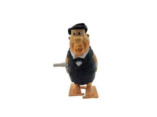 Vintage Fred Flintstones Wind Up Walking Figure By: Burger King Hanna ...