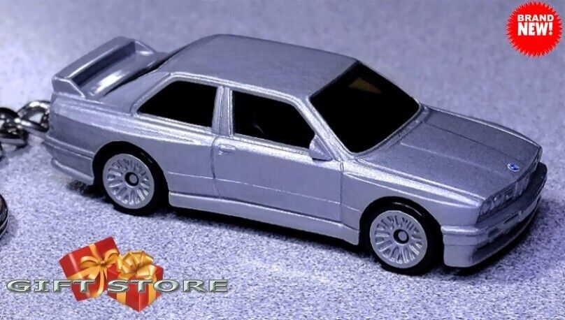 RARE KEYCHAIN SILVER BMW SERIES 3 323i/325i M3 E30 CUSTOM Ltd GREAT ...