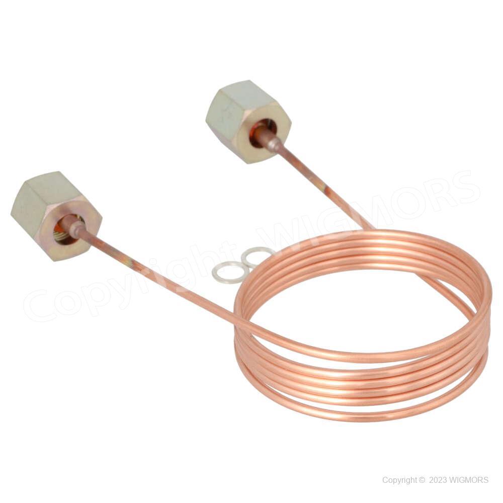 Capillary tube Danfoss 1,5 m with internal G 3/8" 060-1047 - HVAC/R Valves