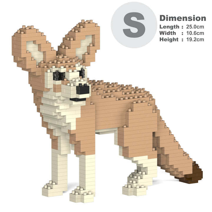Fox Sculptures (JEKCA Lego Brick) DIY Kit - Building Toy Complete Sets ...