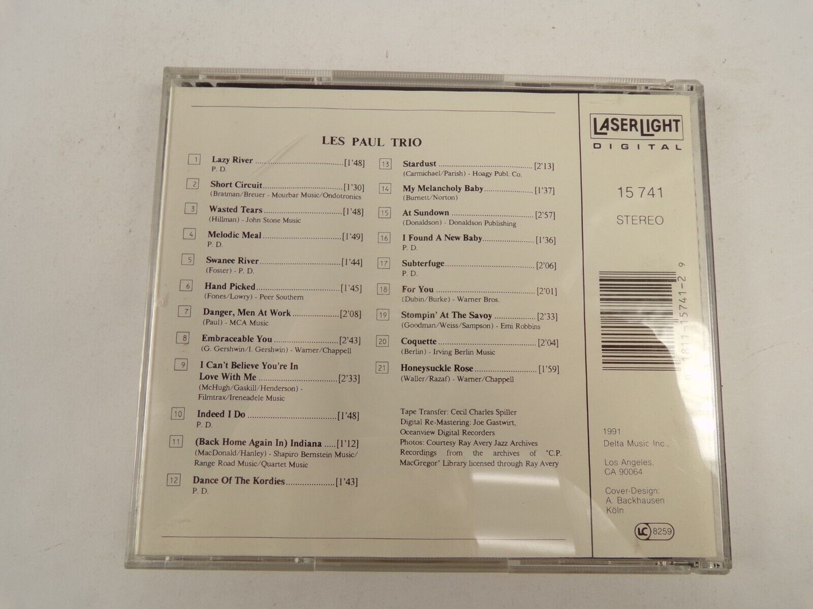 Les Paul Trio Lazy River Indeed I Go Coquette Subterfuge Stardust CD#45 ...