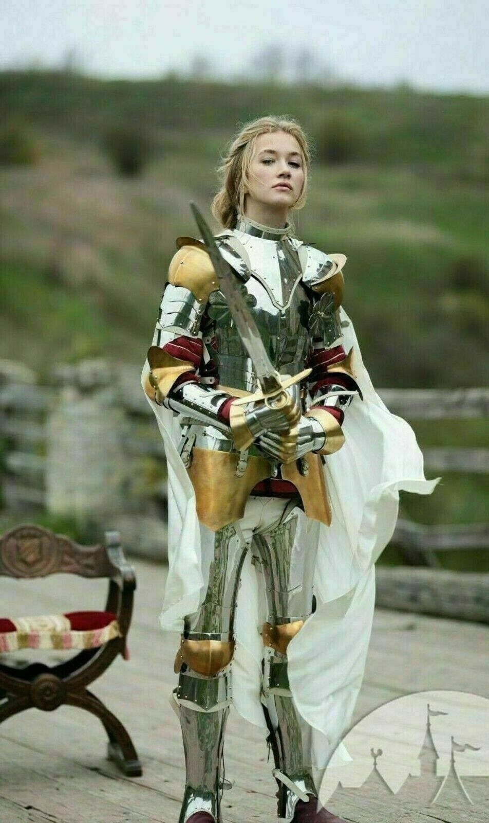 Medieval Armor Suit “Morning Star” Lady full Body armor Knight Costume ...