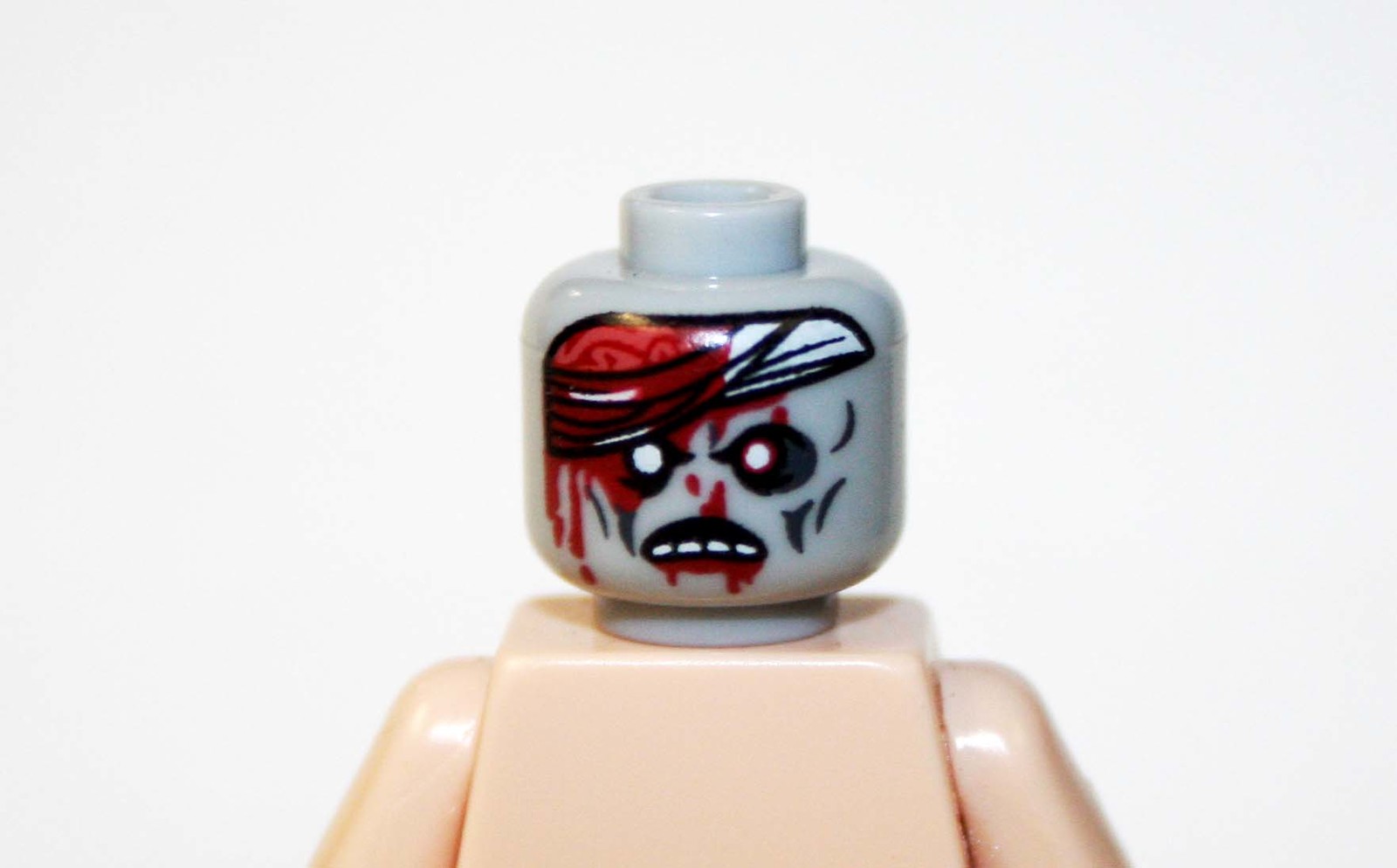 Zombie Bandaged Head Head Diy Custom Minifigures - LEGO (R) Minifigures