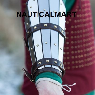 Nauticalmart Plate Armour Handmade Splint Combat Bracers - Knives ...