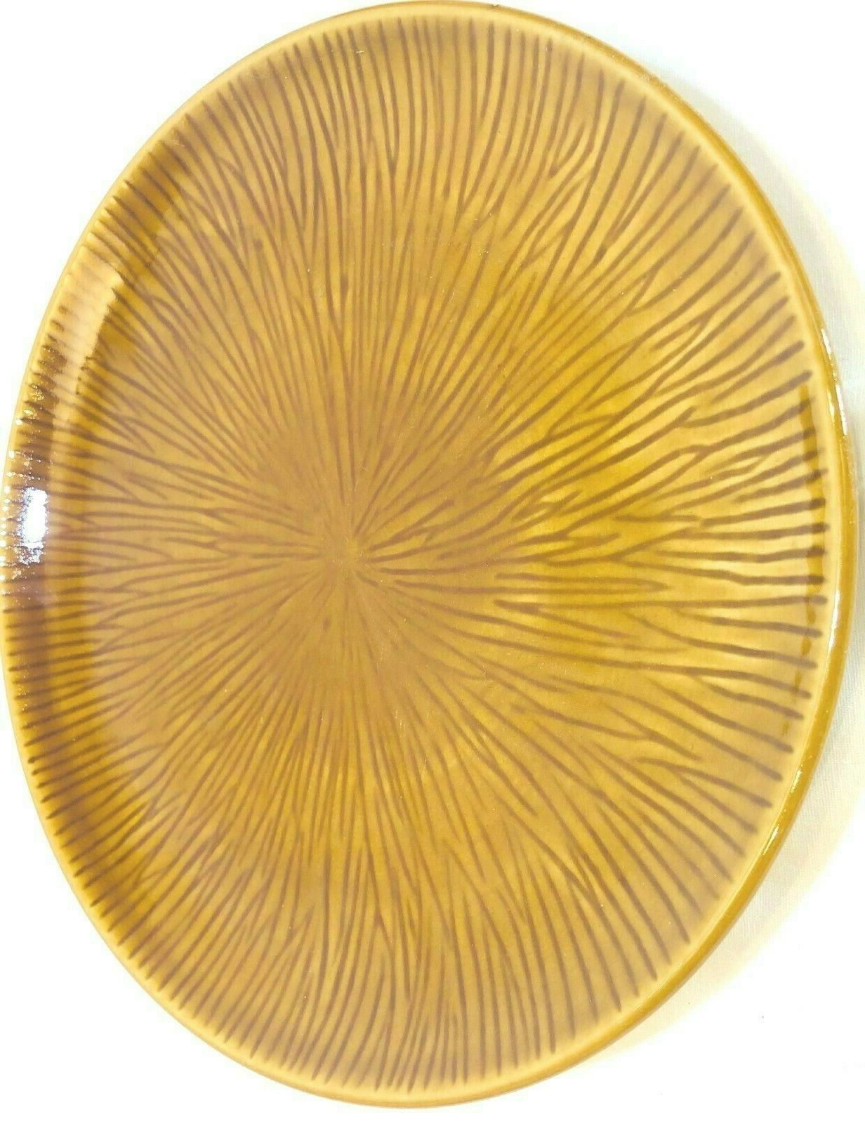 Tabletops Gallery Dinner Plate WESTWOOD Hand Crafted Brown Textured ...