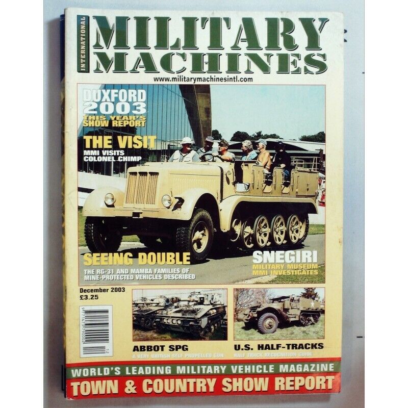 Military Machines International Magazine December 2003 mbox2895/a ...