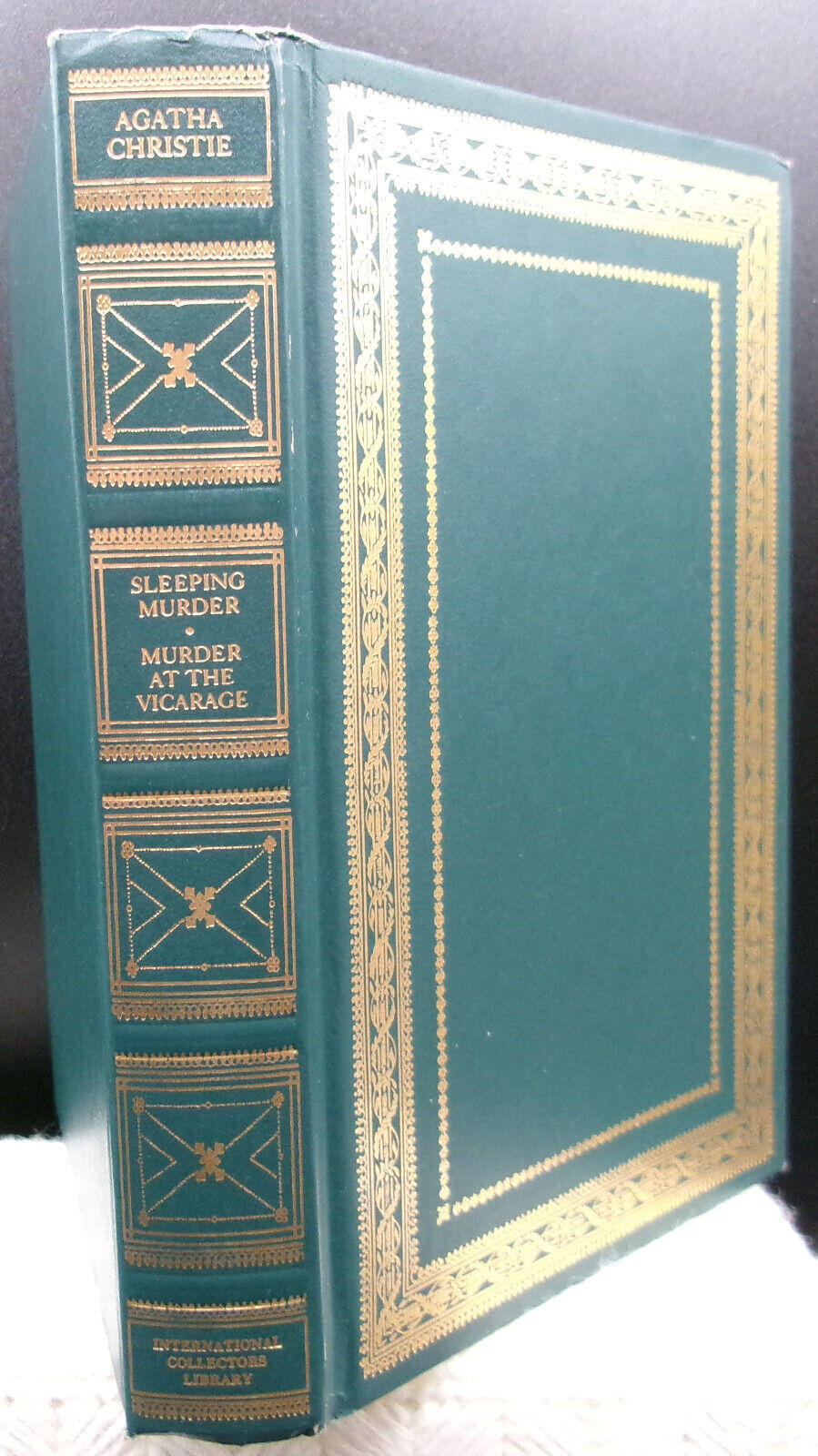 Agatha Christie SLEEPING MURDER/MURDER AT THE VICARAGE DeluxeCollectors ...