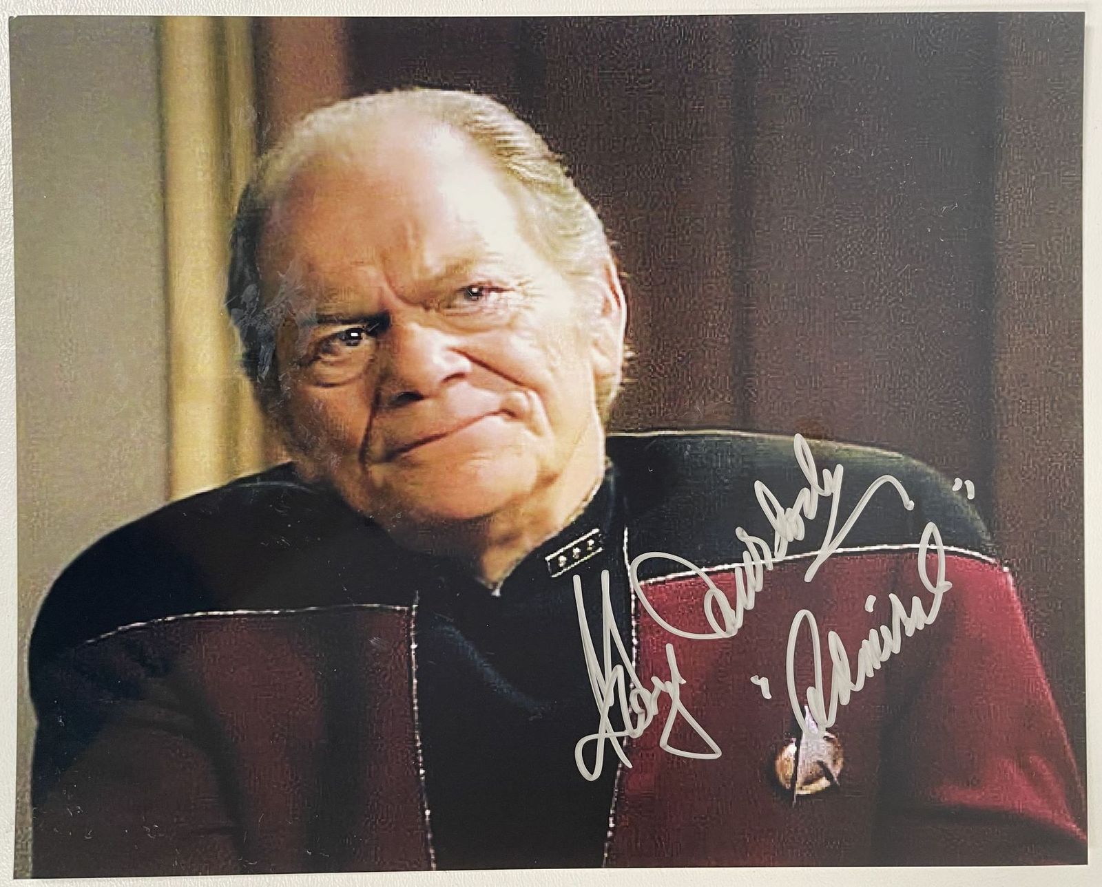 George Murdock Signed Autographed "Star Trek" Glossy 8x10 Photo - COA ...