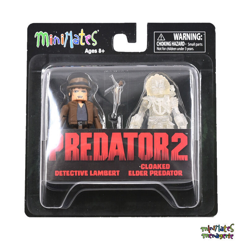 Predator Minifigure Series 4 Detective Lambert & Cloaked Elder Predator ...